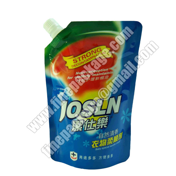 liquid soap packaging, stand up spout pouch bag for liquid, liquid ...